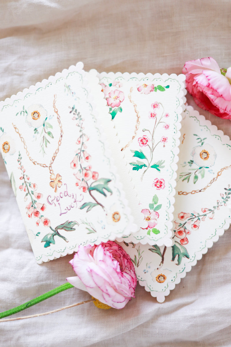 Scalloped edge cards – Sophie Amelia Creates